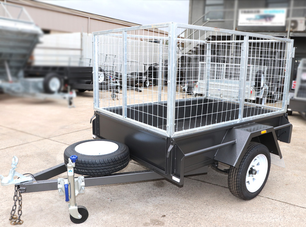 Single Axle Cage Trailer For Sale In Bendigo Armstrong Trailers